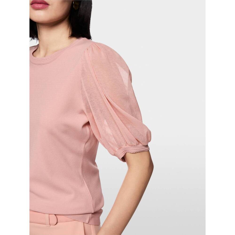 Marc Cain | Tops | New Marc Cain Half Sleeve Sweater In Peach Beige ...